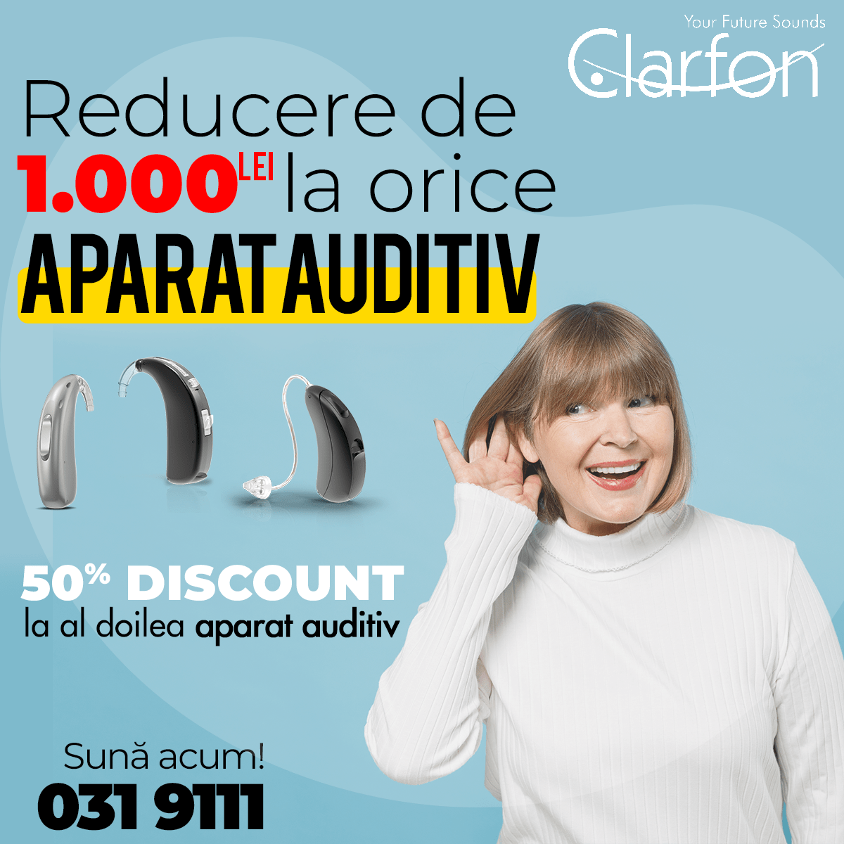 Vrei să auzi sunetul primăverii? Reîntinerește-ți auzul cu Clarfon ...