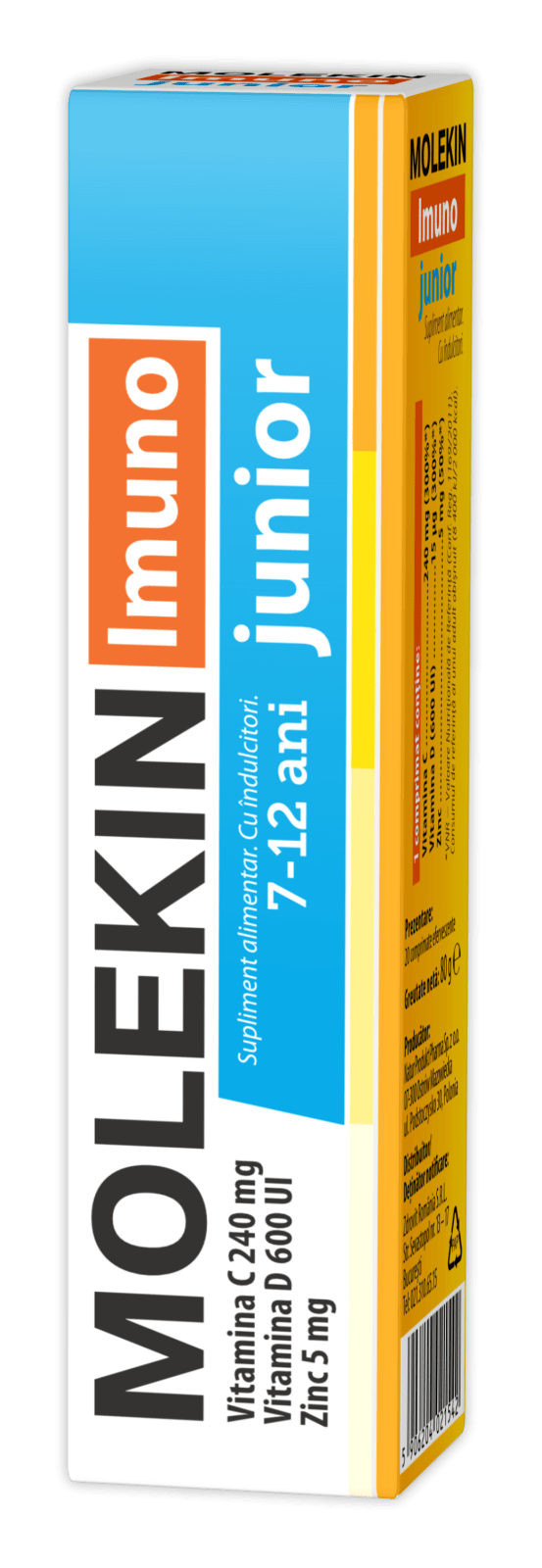 MOLEKIN IMUNO - 3 x protecție pentru imunitatea ta!